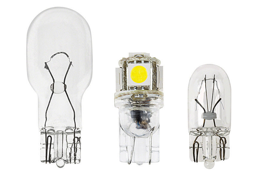 10-pack T10 T15 Wedge Bulb warm white LED for Malibu 12V AC/DC ...