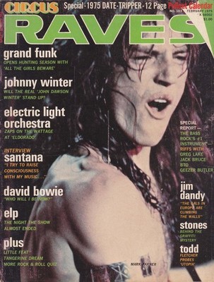 Circus Raves #103 FN; APAG | November 1974 Magazine Jethro Tull - we ...