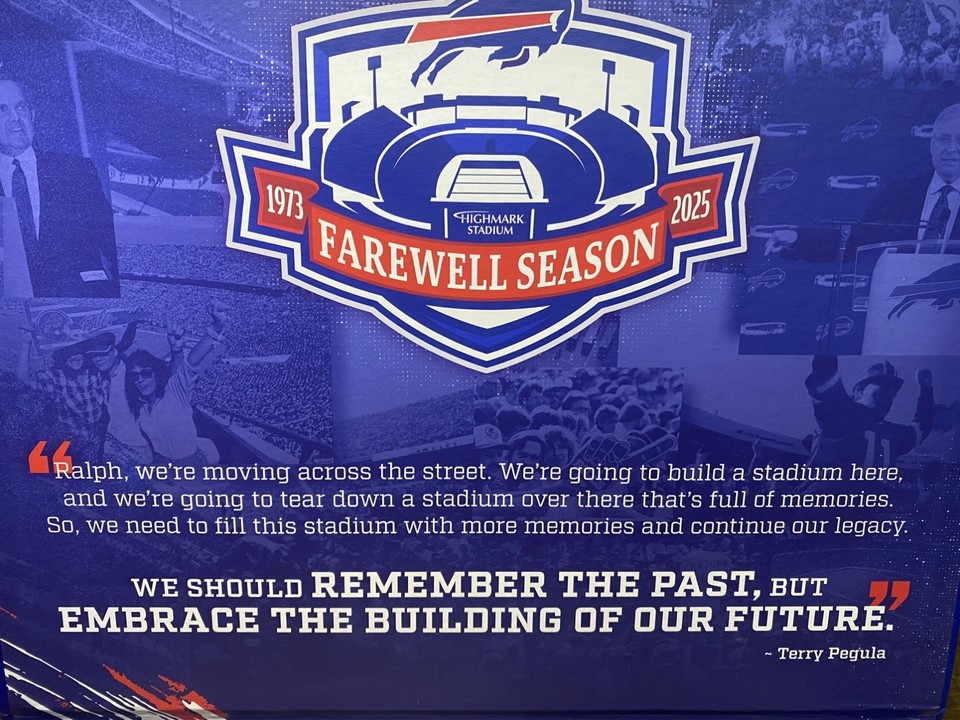 Buffalo Bills Highmark Stadium Farewell Season Ticket Holder Gift ...