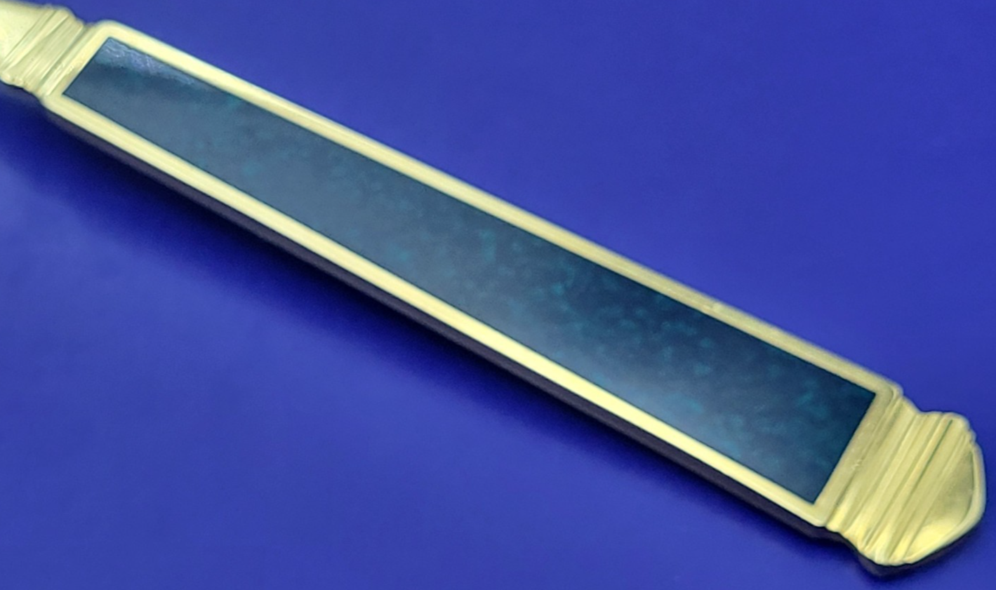 Yamazaki KRYSTALLOS Gold MALACHITE EMERAL GREEN Silverware CHOICE ...