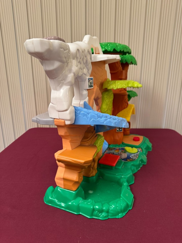 Fisher Price Little People 2011 Zoo Talkers Treehouse Animal Jungle ...