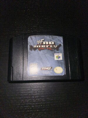 WWF No Mercy THQ Nintendo 64 N64 Tested Authentic | eBay