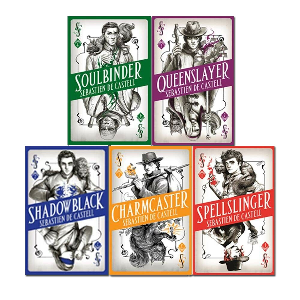 The Spellslinger Series 5 Books Collection Set by Sebastien De Castell ...
