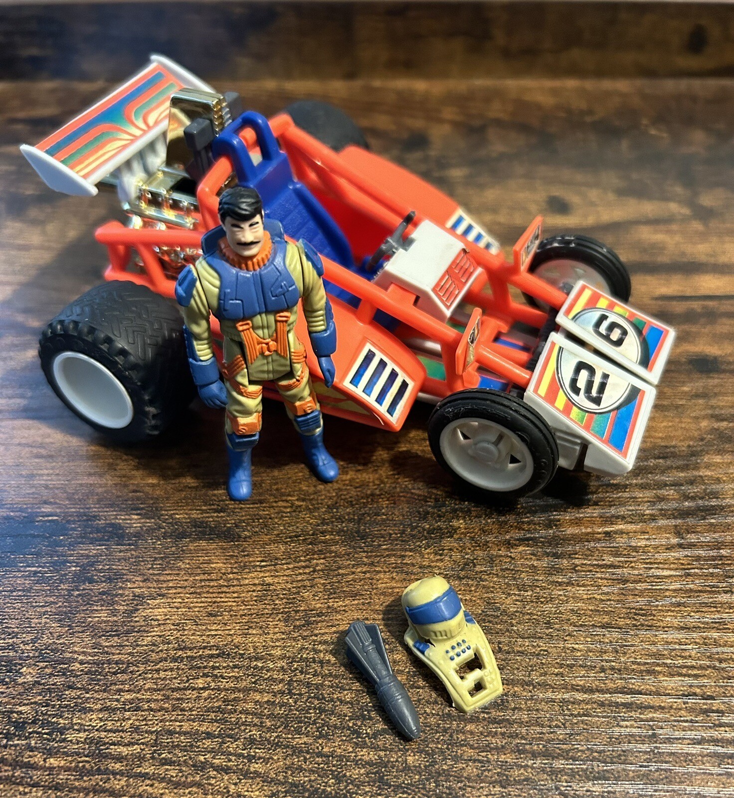 1986 Mask M.A.S.K. FIREFLY Julio Lopez & 100% Complete Vintage Kenner ...
