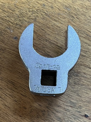 Snap-On Tools USA 7/8" SAE 2-Way Mount Open-End Crowfoot Wrench - 3/8 ...