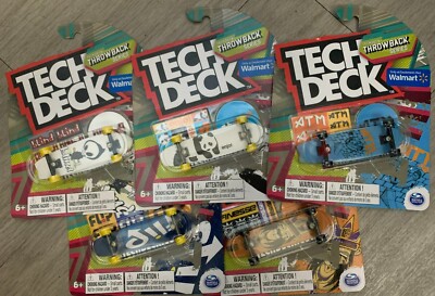 Tech Deck Throwback Lot - Enjoi, Blind, ATM, Finesse Rare Cruisers | eBay