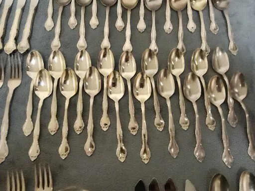 ONEIDA Community FLATWARE SET 87 PC AFFECTION SILVERWARE | eBay