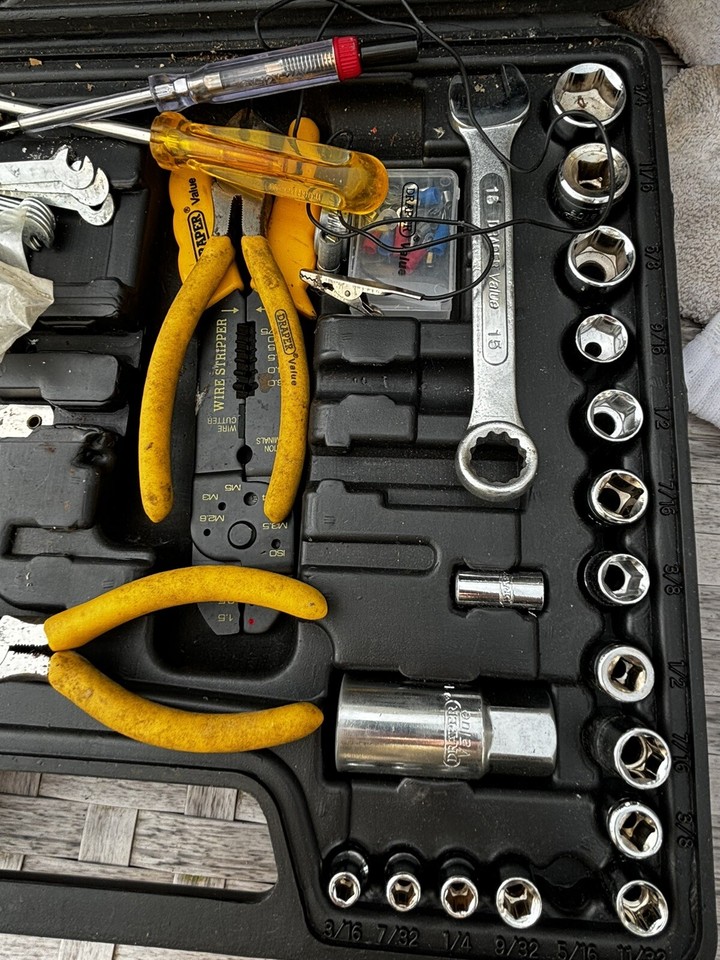 Draper Socket Spanners Ratchet Repair Tool Set Kit For Car Engine ...