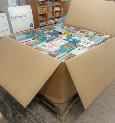 Books Mixed Pallet Bulk Buy Job Lot 800+ Items | eBay UK