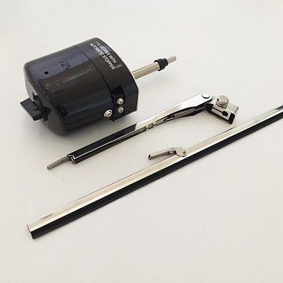 Hot Rod Windshield Wiper Universal Kit with Switch on Motor - 12 Volt ...