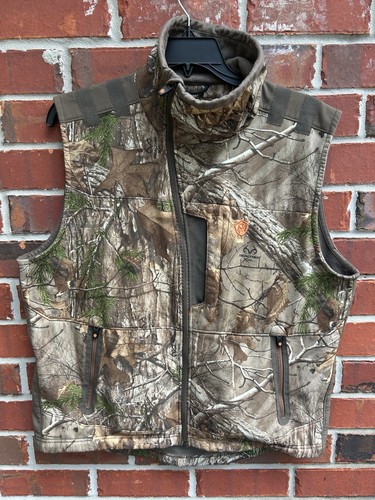 Game Winner Camouflage Realtree Xtra Fleece Lined Full Zip Camo Hunting ...
