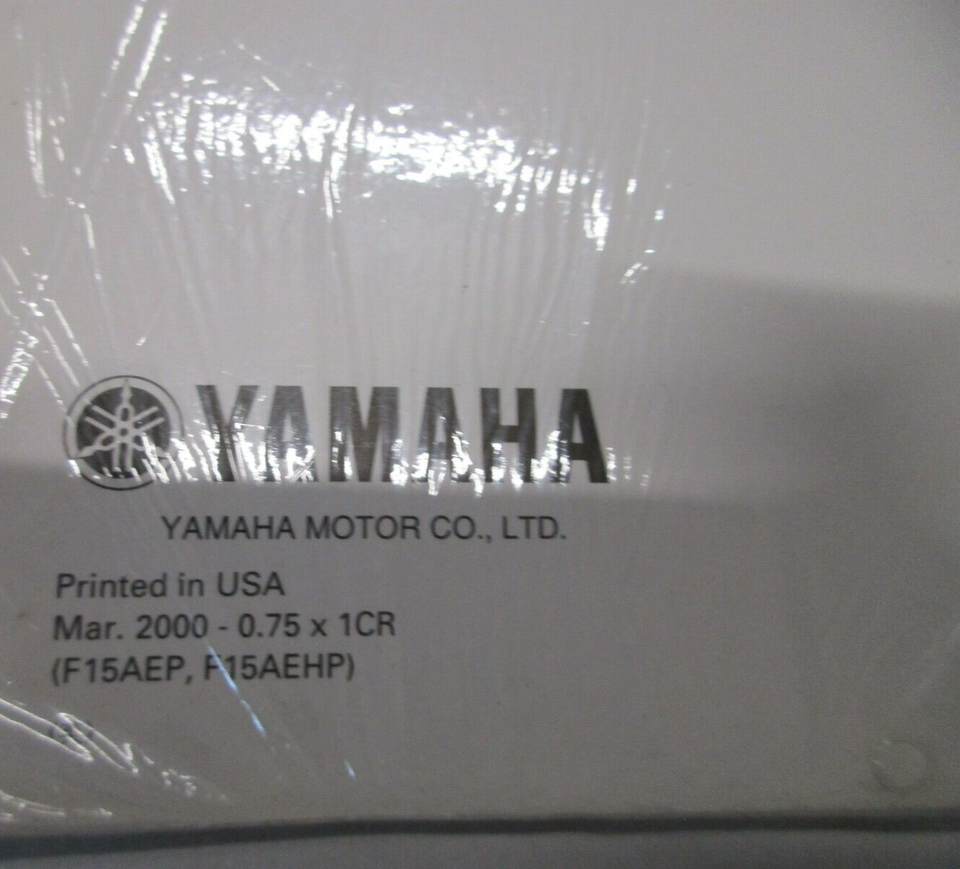 YAMAHA F15P SERVICE GUIDE | eBay
