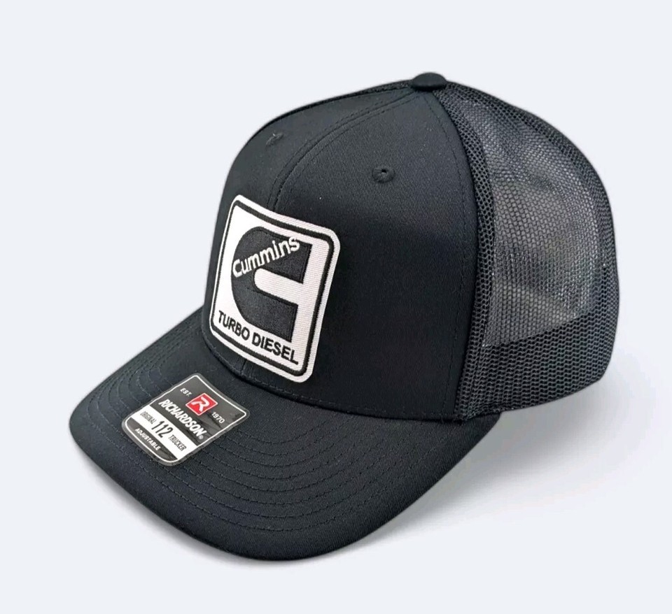 Cummins Turbo Diesel Patch On Richardson 112 Trucker Snap-back style ...