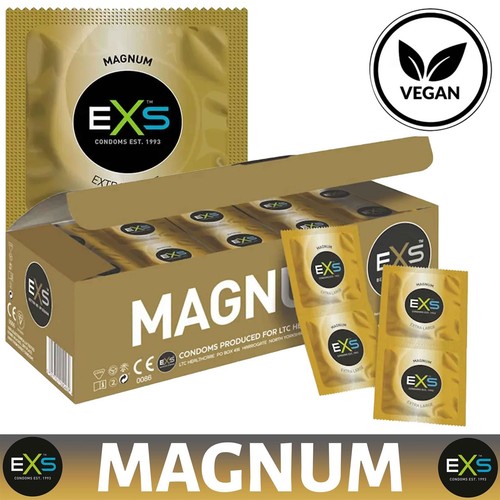 EXS Condoms Magnum XL Extra Large Wide Fit Latex Condom | eBay