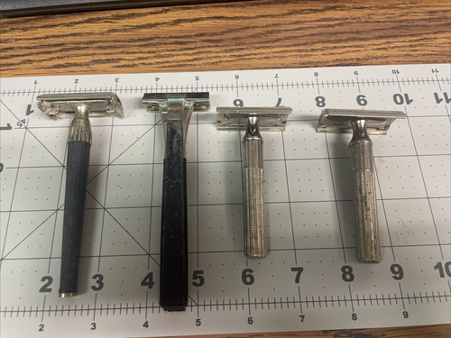 Lot Of 4 Vintage Safety Razors | eBay