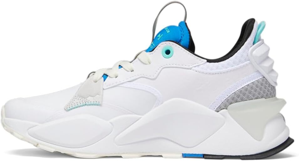 Puma RS-XL Playlist Lace Up Sneakers RS RSX White- Ultra Blue | eBay