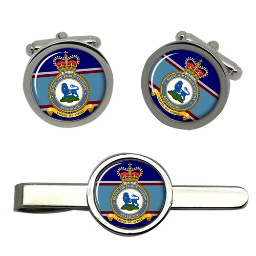 RAF Station Binbrook Cufflinks and Tie Clip Set | eBay