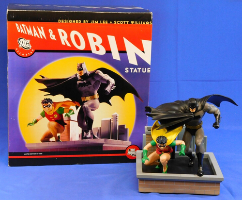 DC DIRECT BATMAN AND ROBIN ALL STAR JIM LEE STATUE 2006 | eBay