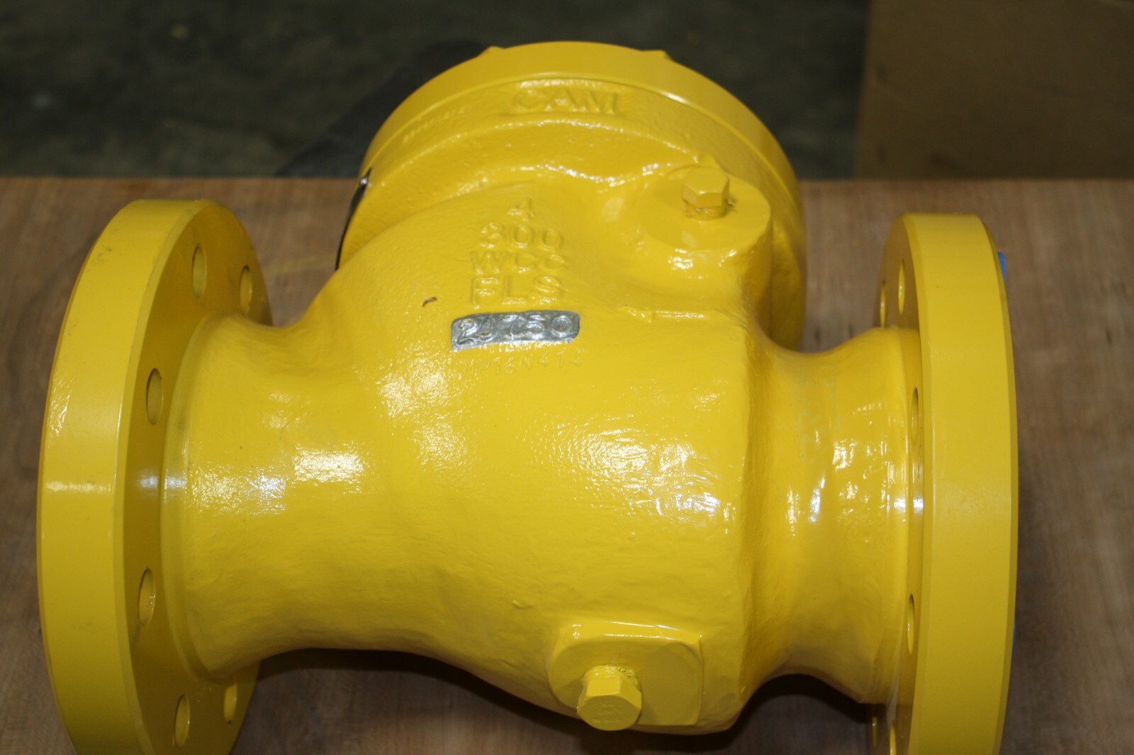 New Cameron Wheatley Check Valve Fig 510 4" 300 RF WCC Body Stainless ...