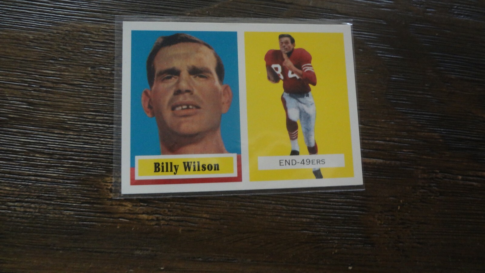 TOPPS 1957 ARCHIVE # 42 BILLY WILSON FOOTBALL CARD | eBay