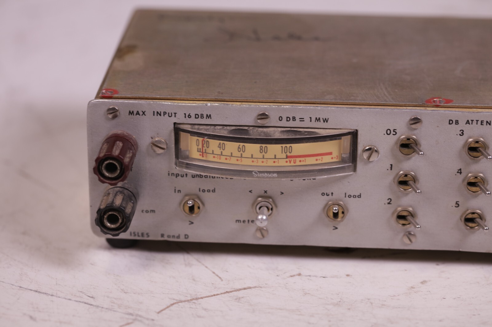Unknown HAM Radio Instrument w/ Simpson VU Meter | eBay