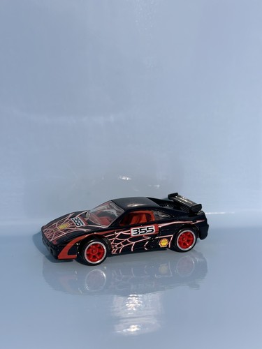 HOT WHEELS BLACK FERRARI 355 CHALLENGE 2007 FERRARI RACER 60TH ...