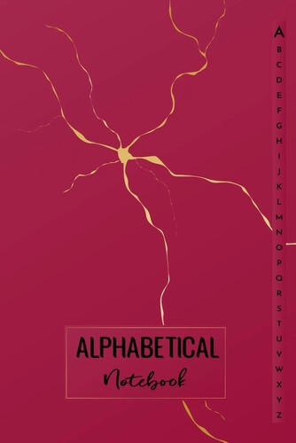 Alphabetical Notebook A5 notebook with alphabet tabs | eBay UK