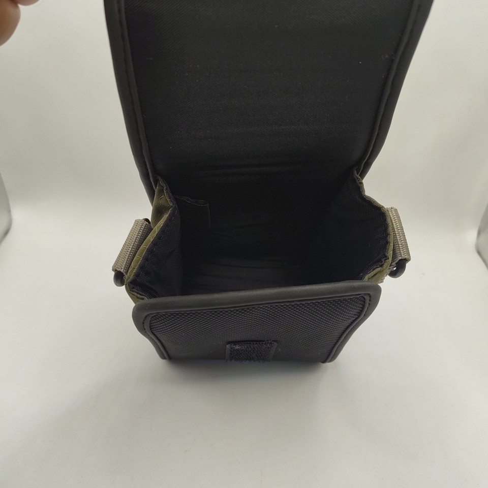 TARGUS Camera Bags Case Lot (2) Army Green w/ Shoulder Strap Belt Loop ...