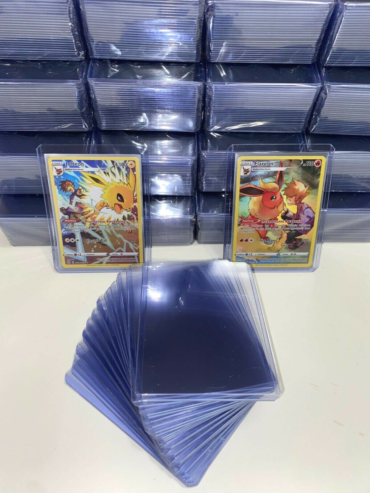 Card Toploaders 3x4 inch for TCG Games - Pokemon - Yugioh - MTG - More ...