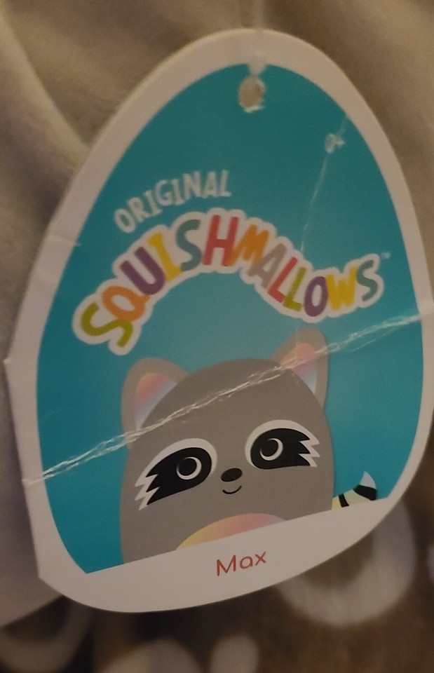 Max the Raccoon 16" Squishmallow | eBay