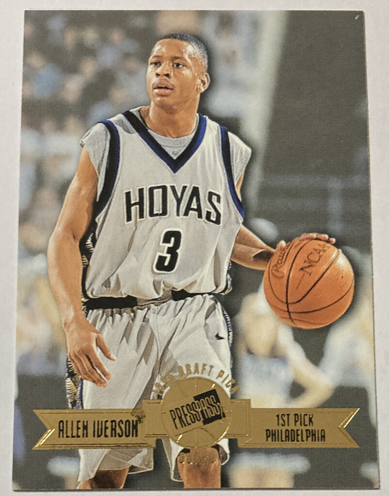 앨런 아이버슨 루키 카드 1996 NBA Hoops Allen Iverson ROOKIE