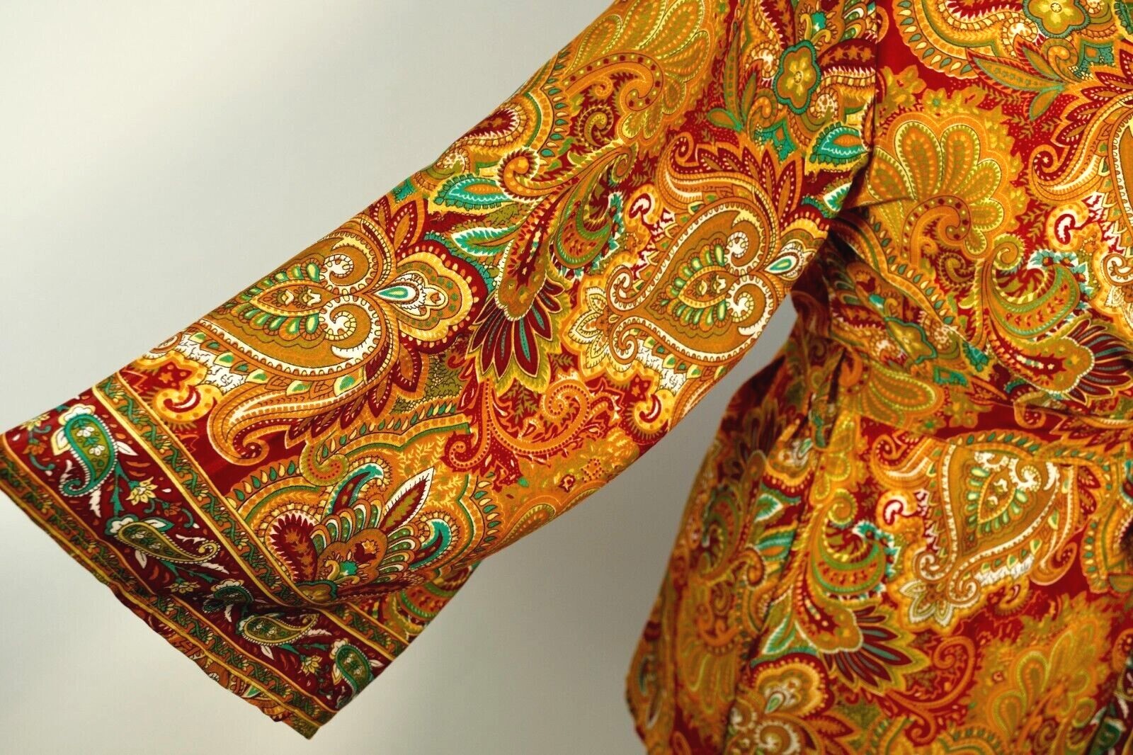 Kimono top Orange summer silk style cover up 8 10 12 14 16 18 hippy ...