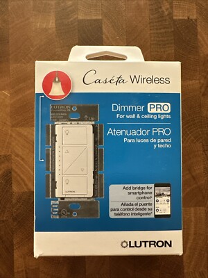 Lutron PD-10NXD-WH Caseta Pro Dimmer 1000 WATT (WHITE) 784276146128| eBay