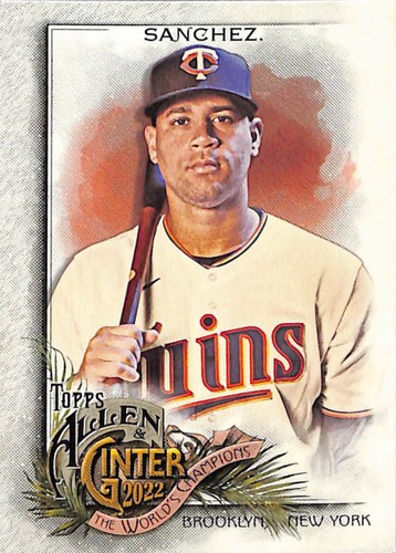 2022 Allen & Ginter #306 GARY SANCHEZ Minnesota Twins | eBay