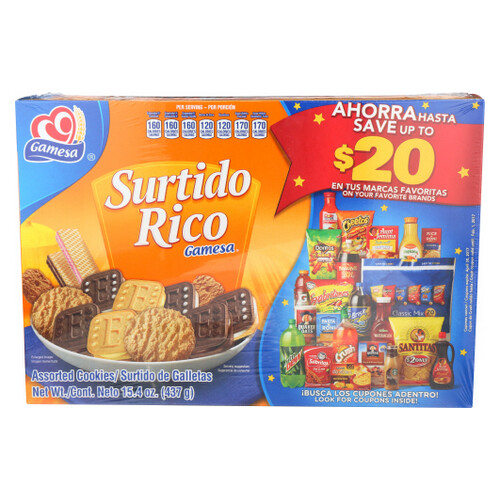 Surtido Rico Cookie 15.43 Oz(Case Of 12) By Gamesa | eBay