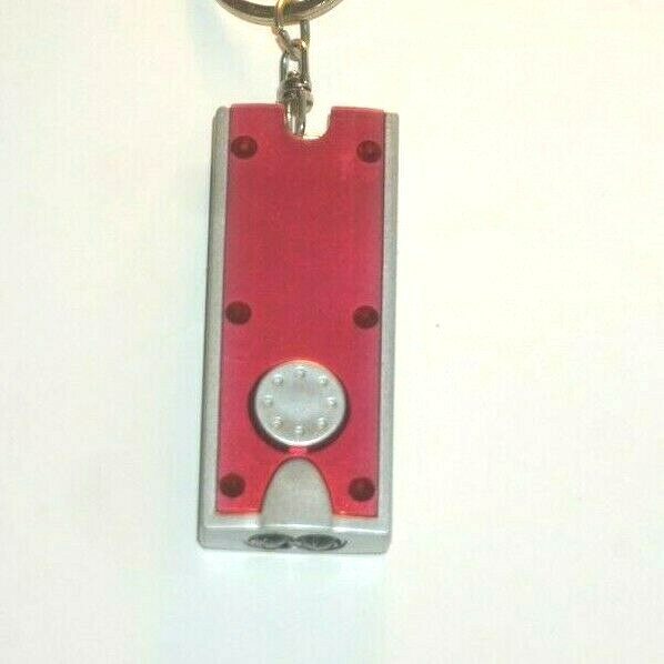 Personalized Keychain Light Up Key Ring Choose Name Colorful Mini Flash ...