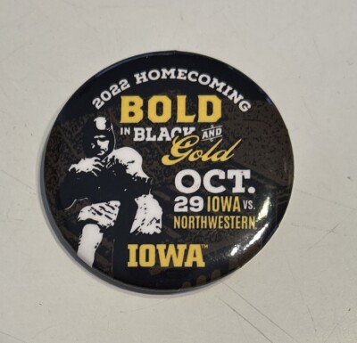 Iowa Hawkeye 2022 Homecoming Button | eBay