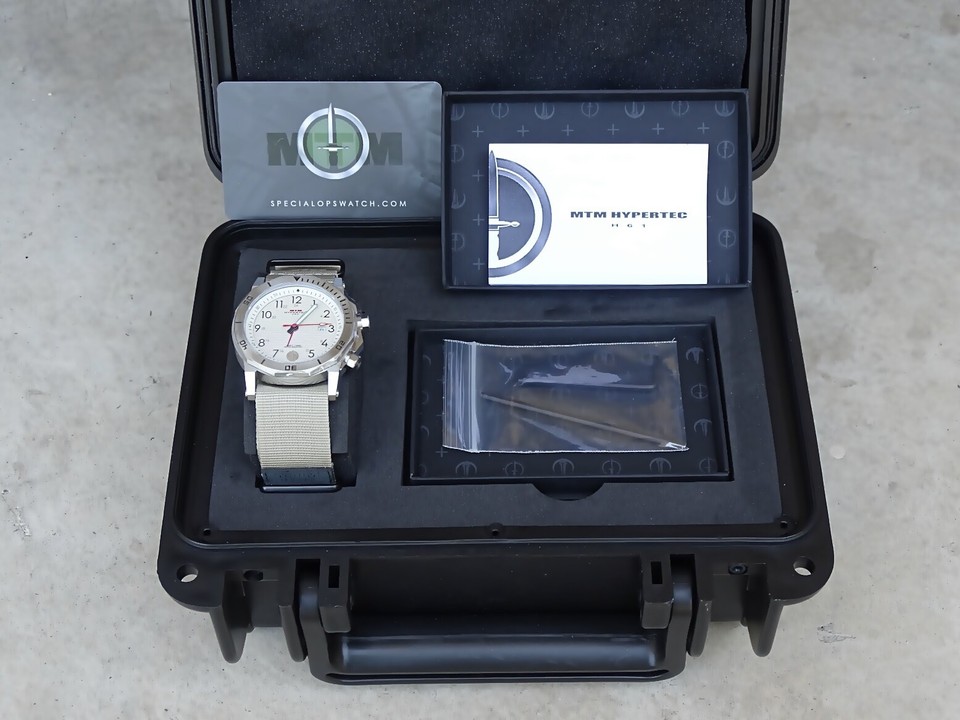 MTM Spec Ops Silver Hypertec H-61 Watch 42mm - H61ST2DNYTA - NEW | eBay