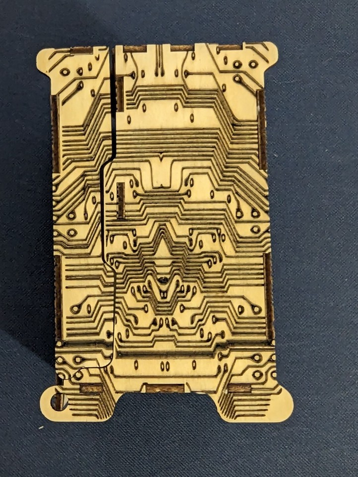 Computer circuit RPG DND Wood Dice Tower Rolling Tray Tabletop Gaming ...