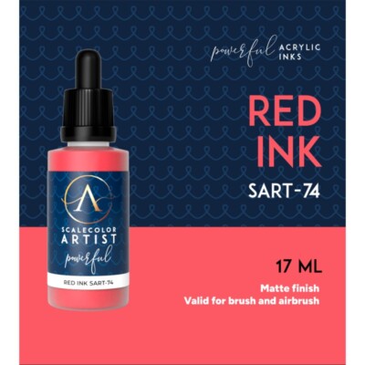 Scale75 Red Ink (17ml) - Artist Range Powerful Acrylic Ink | eBay Australia