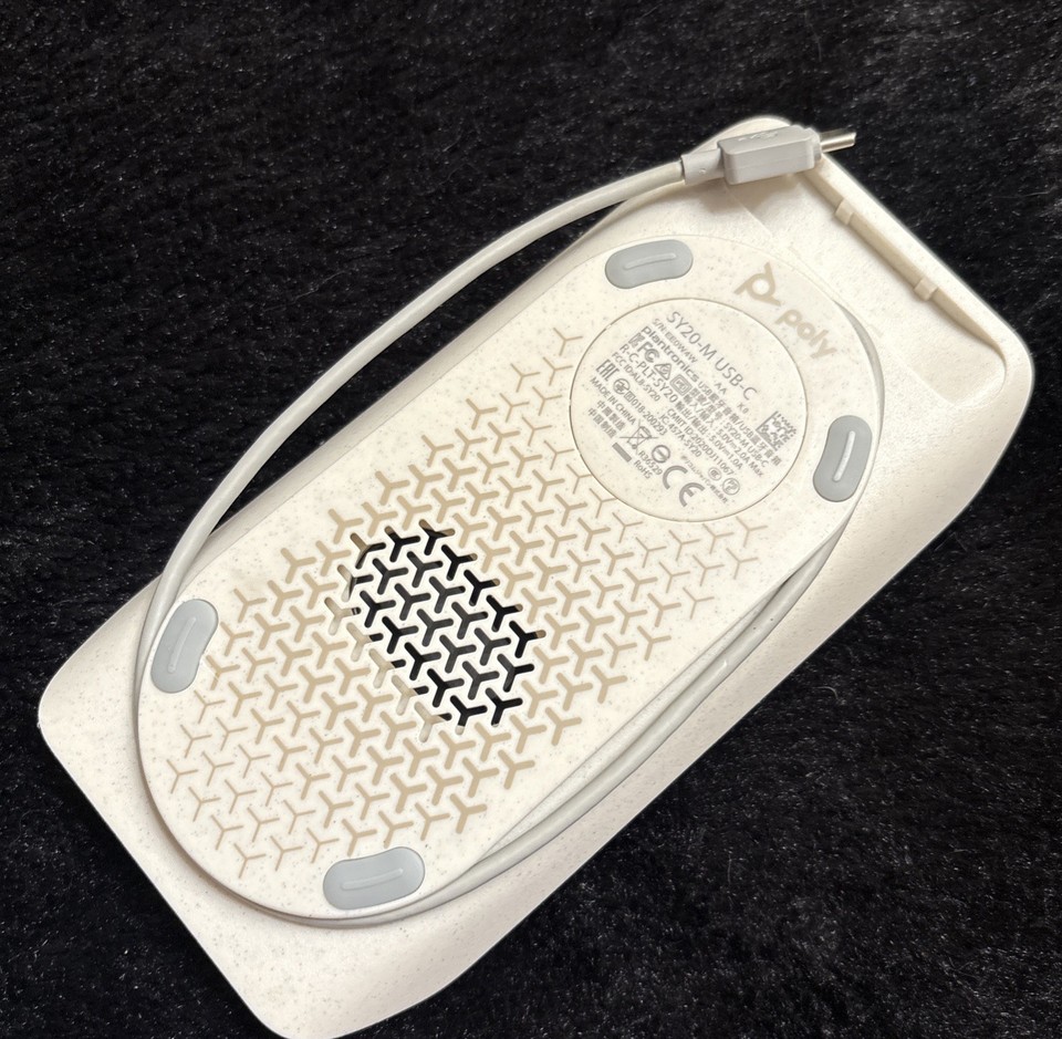 POLY SY20-M USB-A USB-C Smart Speakerphone Personal Smart Bluetooth ...