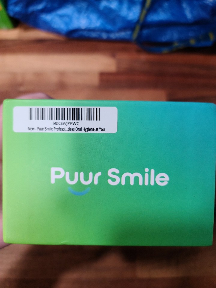 Puur Smile The Flossing Toothbrush Open Box Dental Care Water Flosser ...