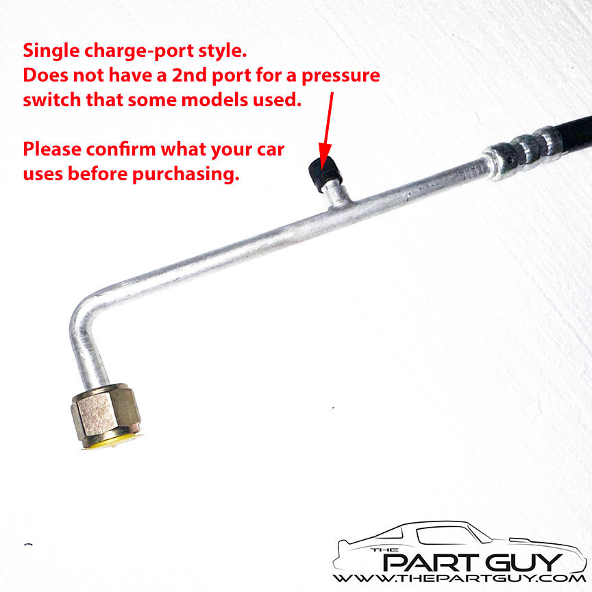 77-80 CAMARO A/C LIQUID HOSE LINE AC Air Conditioning 78 79 1977 1978 ...