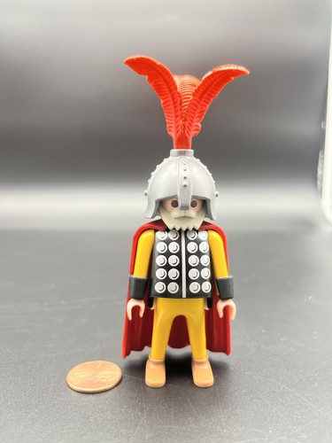 Playmobil Knight - Medieval Figure Ready Yellow Cannonball Captain ...