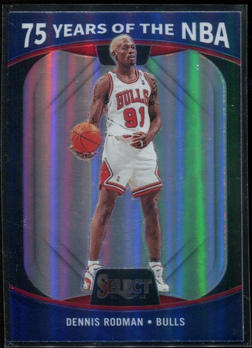 2021-22 Panini Select Prizm Dennis Rodman #69 Chicago Bulls | eBay