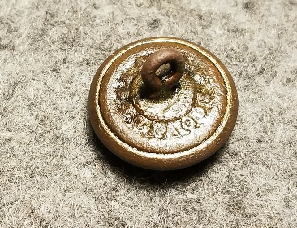 Civil War Confederate Gold South Carolina Button 15mm Fredericksburg ...