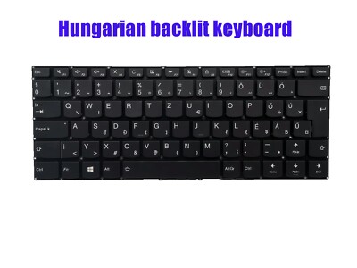 HU Magyar Hungarian Backlit keyboard for Lenovo Yoga 710-15IKB/710 ...