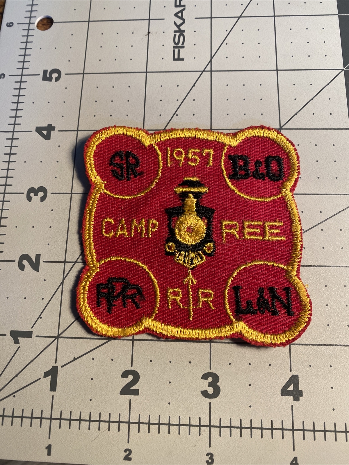 1957 Camporee Trains B&O Southern RR Pennsylvania L&N BSA Boy Scouts 37G-516F | eBay