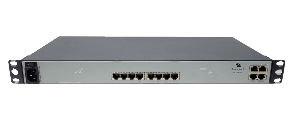 Avocent ACS 6008 8-Port Console Server 112524M8 | eBay