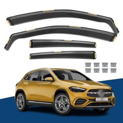 Wind Deflectors for Mercedes GLA MK1 X156 2014-20 5-door SUV 4pc Set ...